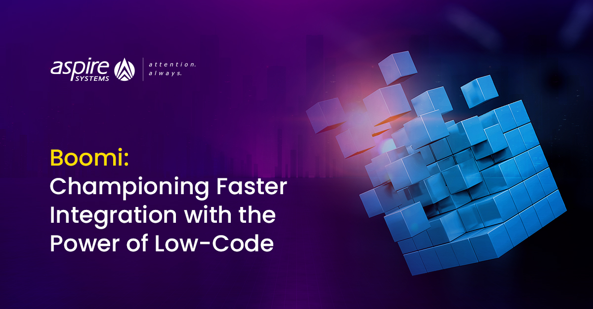 Boomi: Championing Faster Integration with the Power of Low-Code - Blog